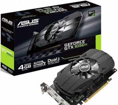 Видеокарта Asus GeForce GTX 1050 Ti phoenix 4GB RT