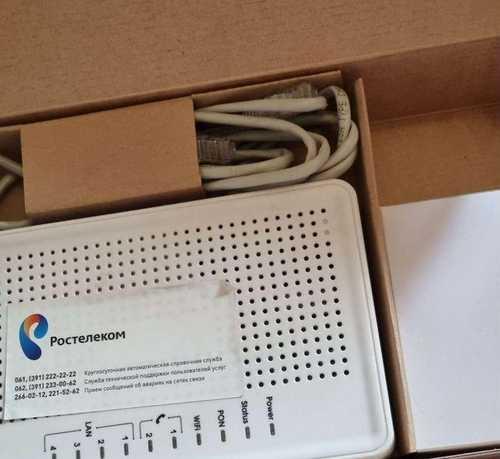 Wifi роутер и тв приставка Ростелеком