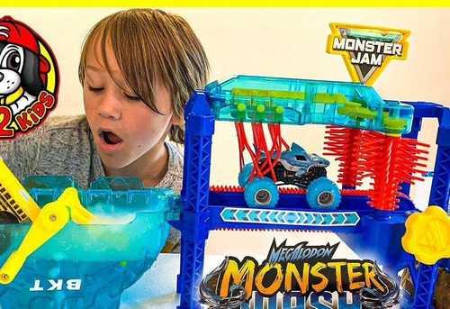Monster Jam мойка + машинка меняющая цвет