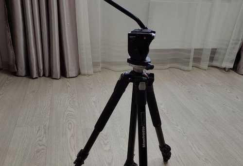 Штатив Manfrotto 190XB с головой 700RC2