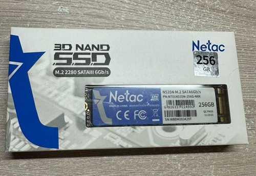 Ssd Netac 256GB новый