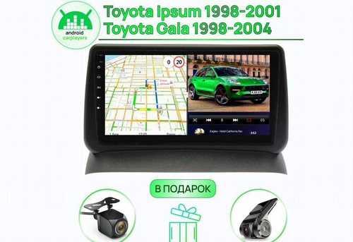 Магнитола 2.16 Toyota Ipsum 1998-2001 Андроид