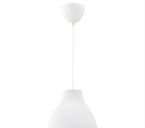 Мелоди Подвесной светильник, белый, 28 см IKEA