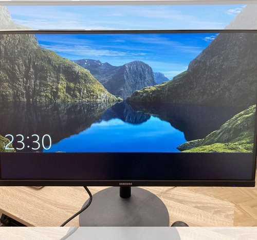 Монитор Samsung 2к 27" с дефектом (мёрзнет)