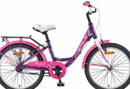 Велосипед 20" stels Pilot-250 Lady (12" пурпурный)
