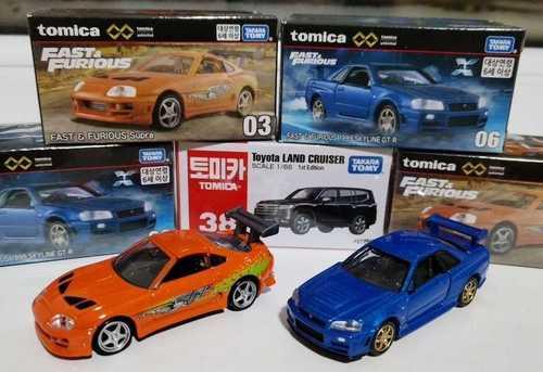 Tomica Fast and furious Supra Nissan