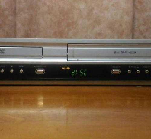 DVD-плеер LG c кассетной декой для видеокассет VHS