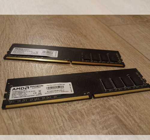 Оперативная память ddr4 2x8gb 2666MHz