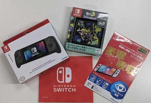 Оригинальные аксессуары для nintendo switch, japan