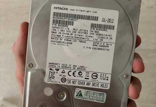 Винчестер HDD Hitahi 1 тб (HUA722010CLA330)