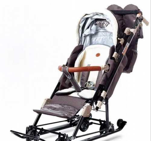 Санки коляска nika kids