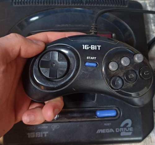 Игровая приставка sega mega drive 2