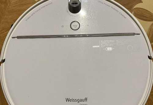 Робот пылесос моющий weissgauff