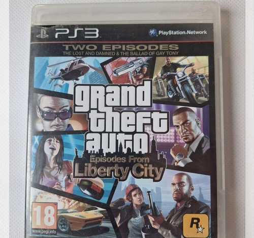 Grand theft auto Episode from Liberty City (PS3)