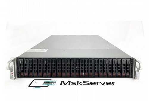 Сервер Supermicro 2028R-E1CR24N 2x E5-2690v4 128Gb