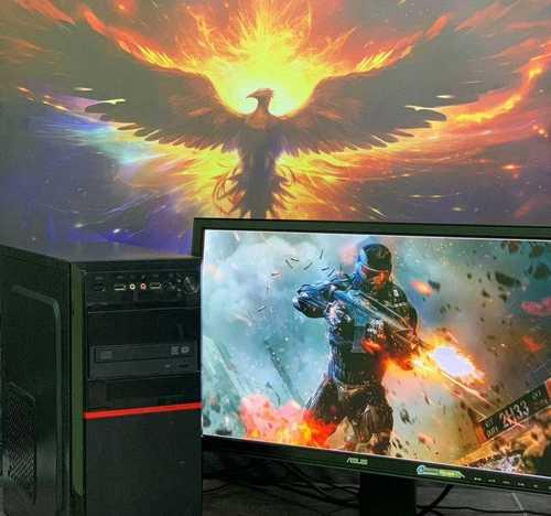 Пк для minecraft i7/64gb DDR4/SSD 128Gb/RX 580 8Gb