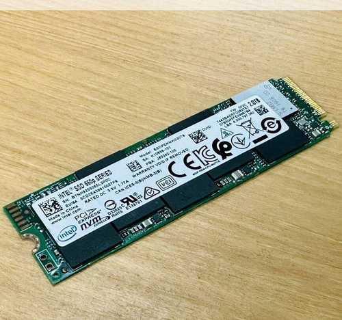 SSD накопитель Intel 660P ssdpeknw020T8X1 2тб, M.2