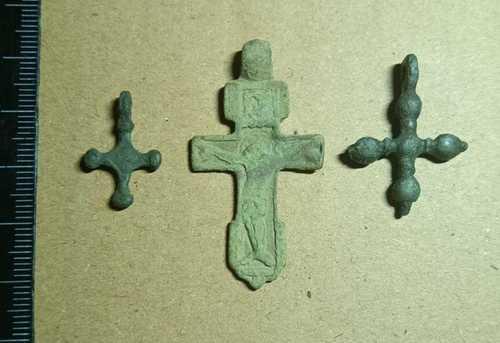 Коллекция нательных крестов 11-19 веков 29шт