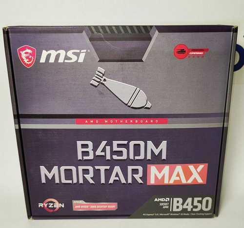 Материнская плата MSI B450M mortar MAX