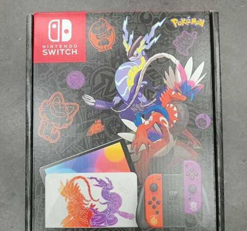 Nintendo Switch oled 64GB (Pokemon Scarlet)