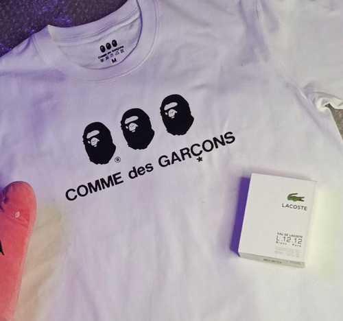 Футболка bape comme Des Garcons