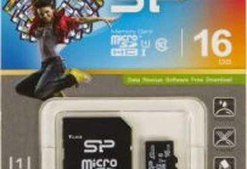 Карта MicroSD Siliсon Power Elite на 16GB