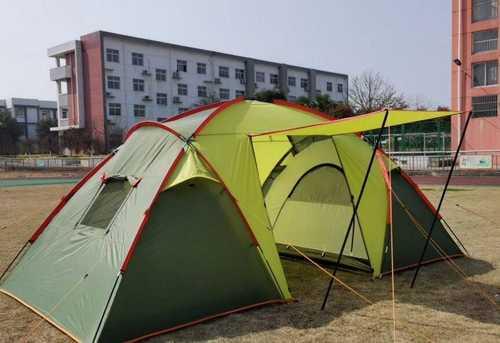 Палатки кемпинговые 4, 2 комнатные