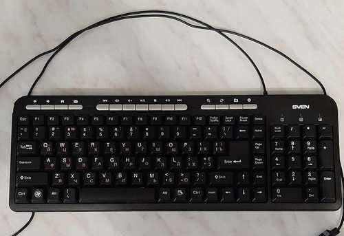 Клавиатура проводная sven Standart 309M