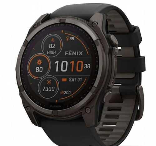 Умные часы Garmin fenix 8 51mm Solar Sapphire