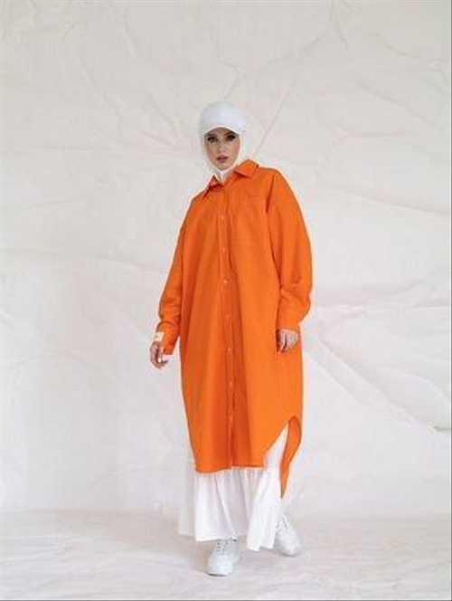 Туника-рубашка женская. Мусульманская одежда
