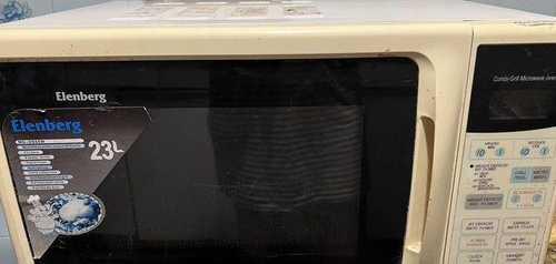 Микроволновая печь Elenberg и тарелка свч