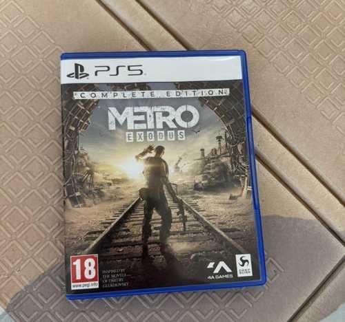 Metro exodus ps5 диск