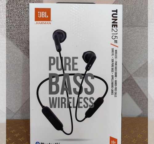 Беспроводные наушники JBL Tune 215 BT Black