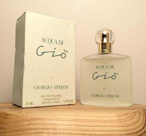 Giorgio Armani Acqua di Gio EDT 35 мл винтаж 97год