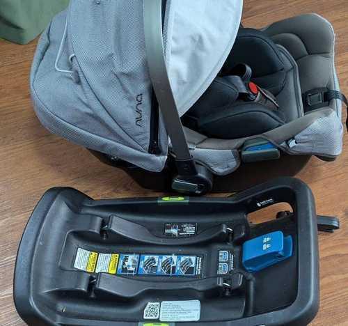 Автолюлька от 0 nuna pipa с базой isofix