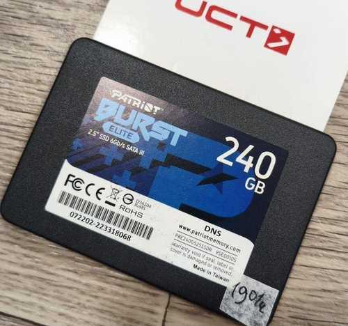 Накопитель SSD patriot burst elite 240Гб #1