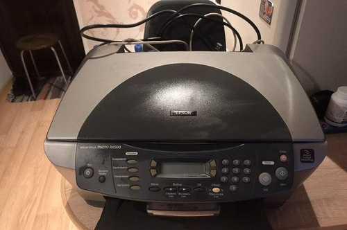 Принтер сканер,цветной epson rx-500