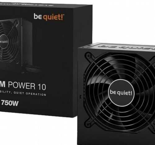 Блоки питания 750W be quiet system power 10 bronze