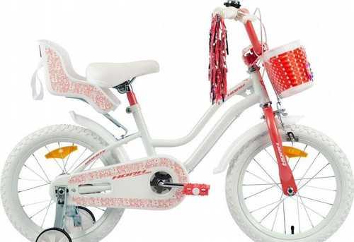 Велосипед horh sandy 16" (2024) White-Coral Sim105