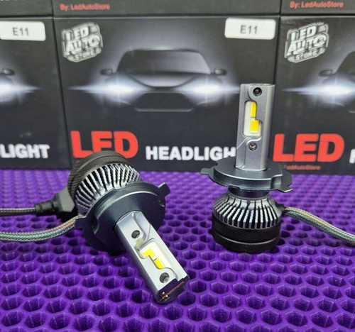 E11 H4/H19 LED Лампы by: LedAutoStore