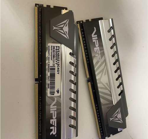 Оперативная память ddr4 16gb 2133mhz