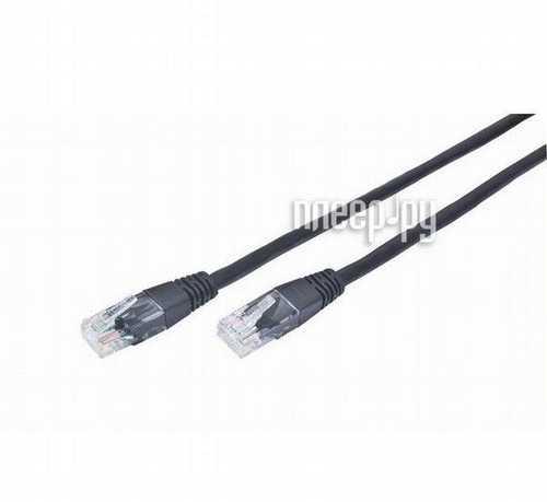 Gembird Cablexpert UTP cat.5e 1m Black PP12-1M/BK