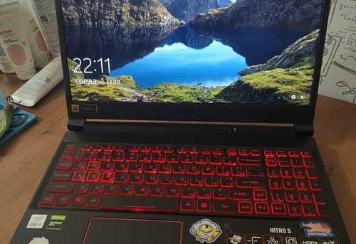 Игровой ноутбук Acer Nitro 5 i5 10300