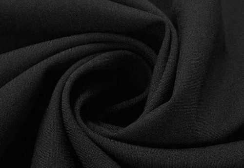 Ткань Габардин (чёрный цвет)
