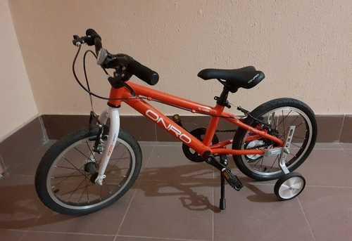 Продам детский велосипед onro 16
