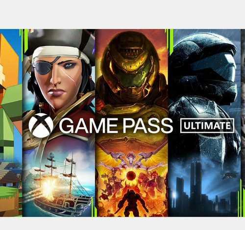 Xbox подписка Game Pass Ultimate 1 м