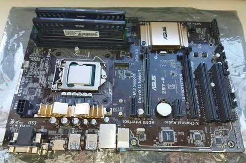 Игровой компьютер Asus Z97+XeonE3-1270V3+DDR3 16Gb