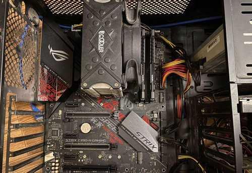 Asus rog stix z390 + i5 9600k + 16gb ddr4 4000MHz