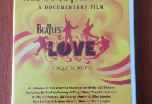 Редкий двд-диск Цирк дю Солей Love the Beatles