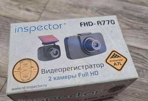 Видеорегистратор 2 камеры Inspector FHD-A770